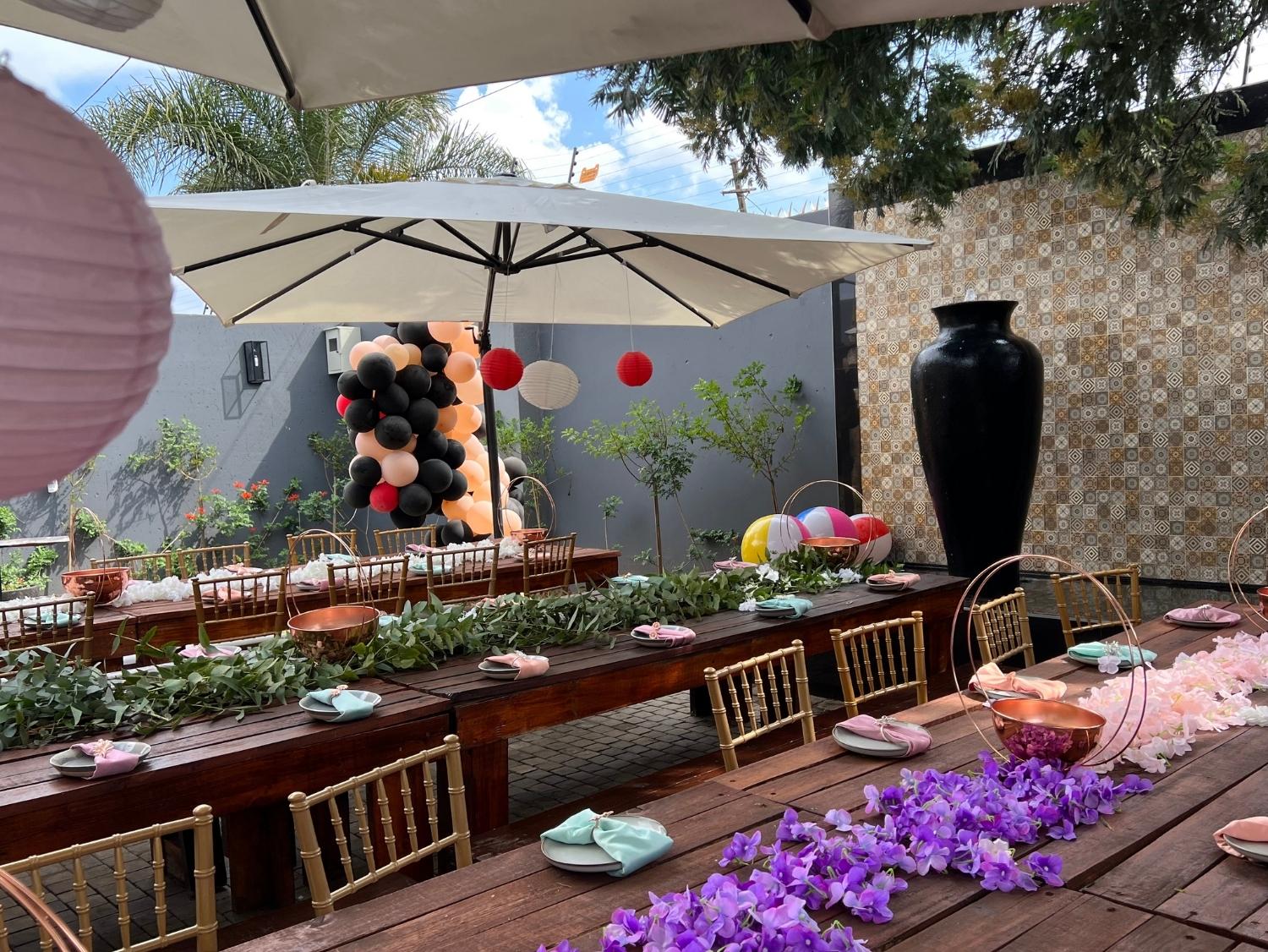 Courtyard Party Venue - The Garden Venue