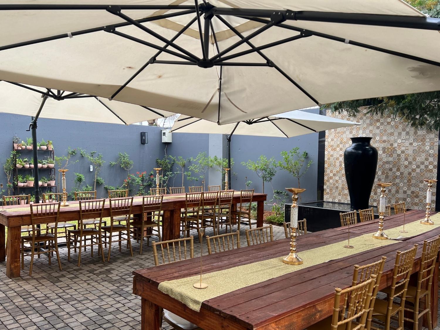 Courtyard Party Venue - The Garden Venue