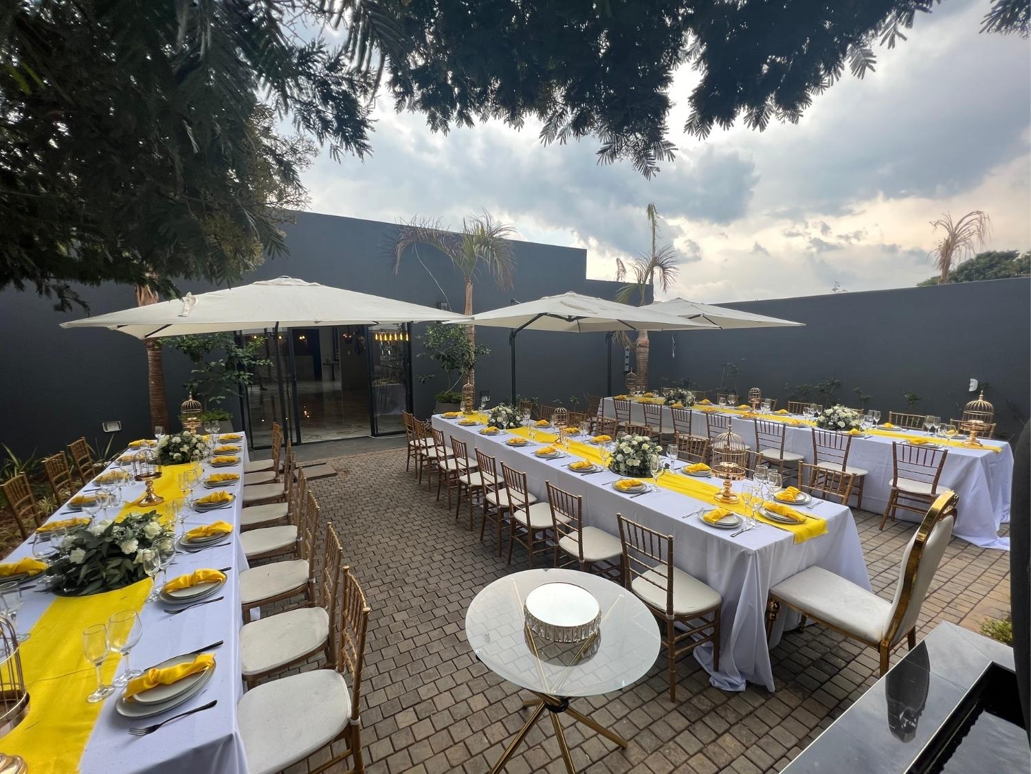 Courtyard Party Venue - The Garden Venue