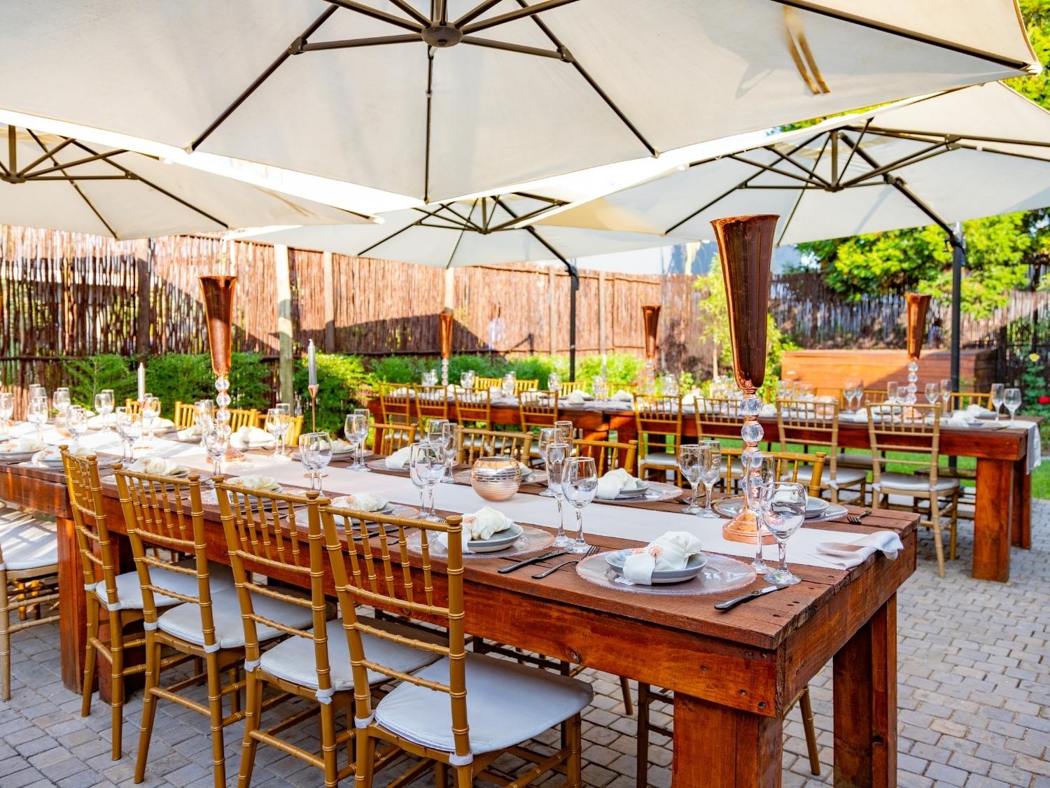 Courtyard Party Venue - The Garden Venue