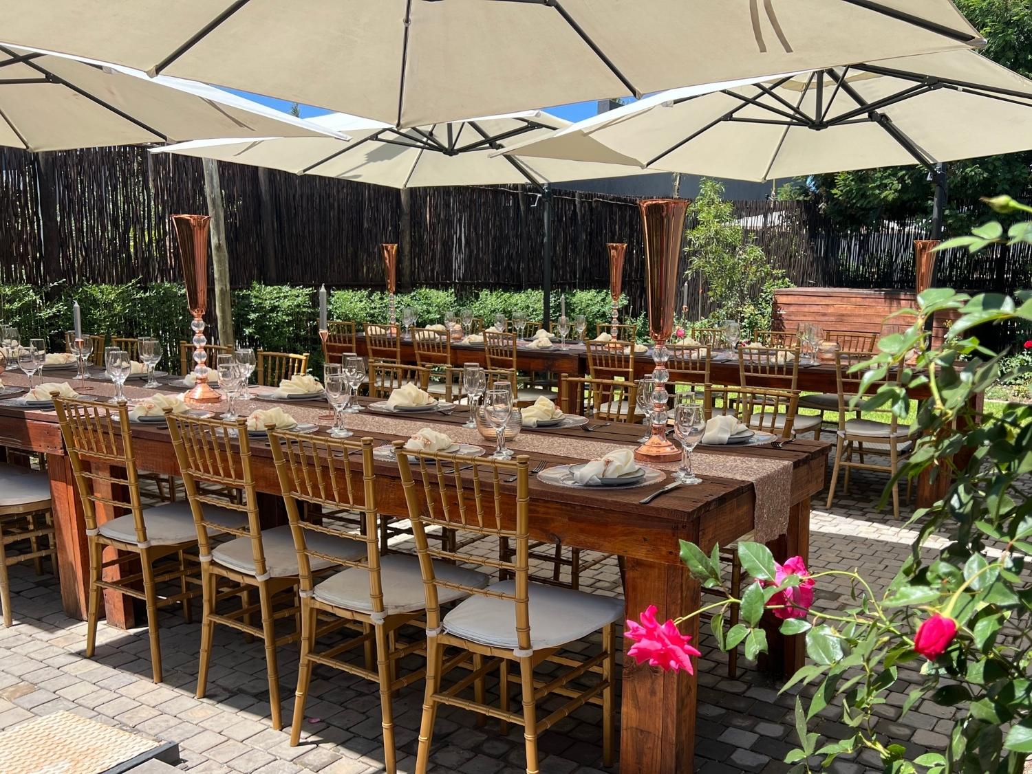 Courtyard Party Venue - The Garden Venue