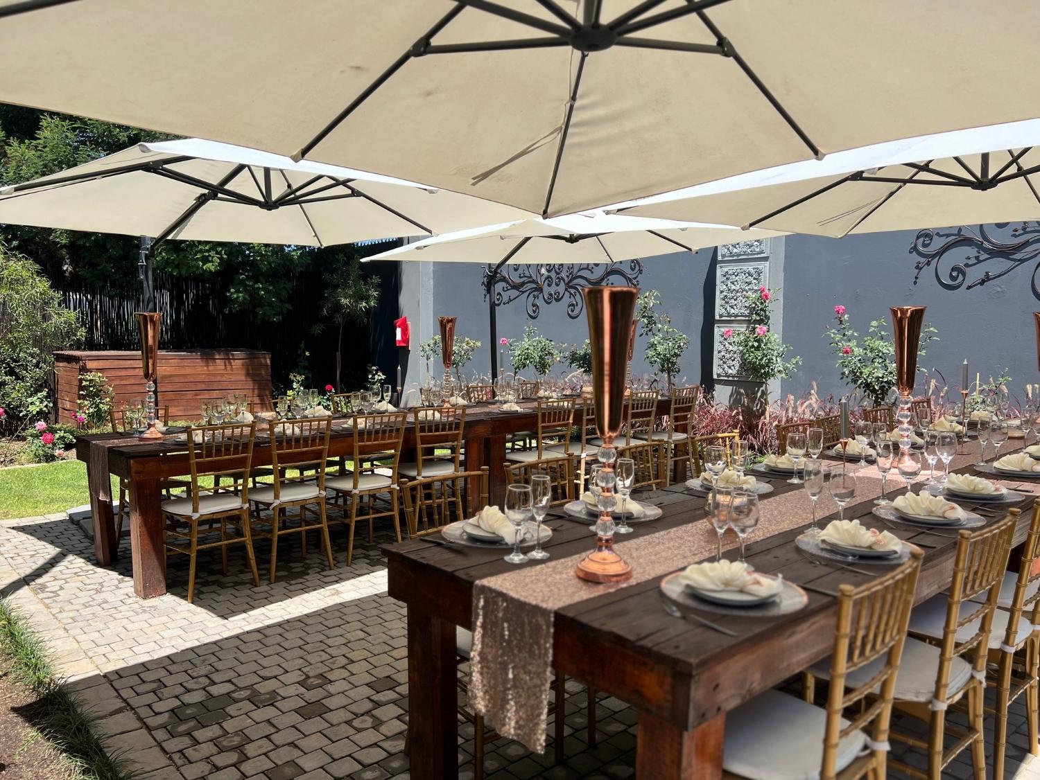 Courtyard Party Venue - The Garden Venue